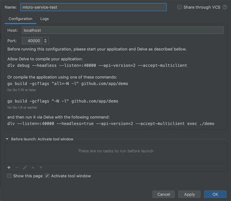 Debugging And Live Reloading Go App Within Docker Container By Hanan