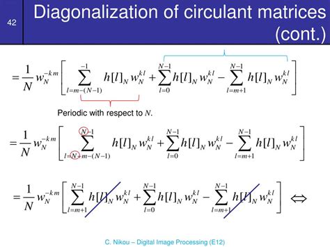 Ppt Filtering In The Frequency Domain Circulant Matrices And Convolution Powerpoint