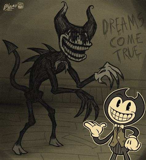 Ink Demon By Blockotheblock On Newgrounds