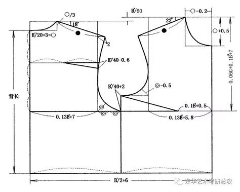 男装原型and女装原型and袖子and裤子制版图（扒一扒服装原型那些事）制图