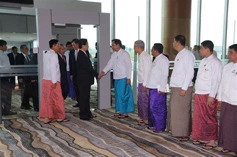 ထိပ္သီးအစည္းအေ၀းတက္ေရာက္ရန္ အိမ္နီးခ်င္းႏိုင္ငံ ေခါင္းေဆာင္မ်ား ေနျပည္ေတာ္ေရာက္ရွိ သတင္းဓာတ္ပံု