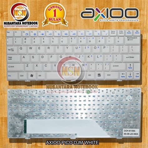 Promo Keyboard Laptop Axioo Pico Djm White Series Diskon 6 Di Seller