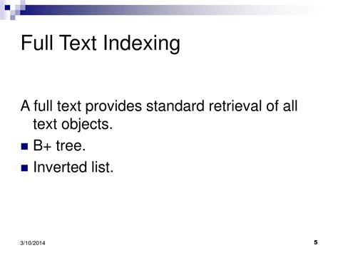Ppt Xml Indexing Structure Powerpoint Presentation Free Download Id122935