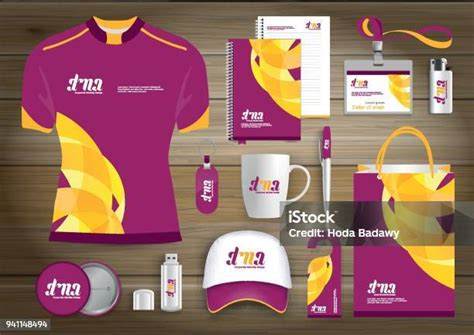 선물 품목 비즈니스 기업의 정체성 벡터 추상적인 색 홍보 기념품 대각선 라인을 위한 종이 접기 요소와 디자인 링크 디지털 기술 회사 편지지 설정 Usb 메모리에 대한 스톡