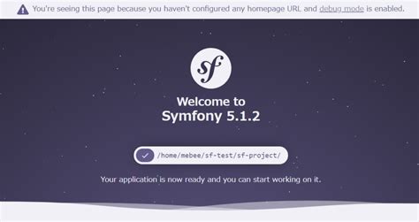 Symfony5をインストールする手順 Mebee