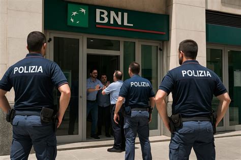 Reggio Calabria Atm Della Bnl Senza Soldi Dipendenti Aggrediti