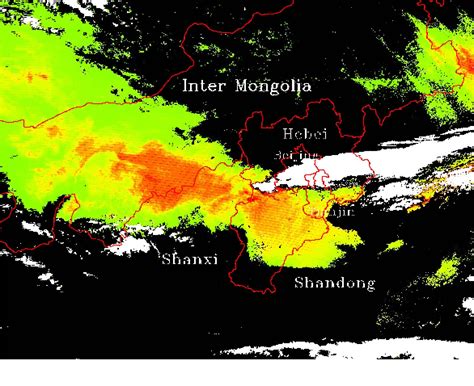 Figure 1 From Detection Of Dust Storms By Using Daytime And Nighttime Multi Spectral Modis