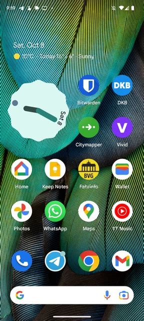 Pixel 7 At A Glance Weather Is Appearing On Older Phones