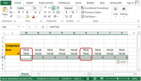 Counting Rows That Match Specific Criteria For Each Column In Microsoft Excel