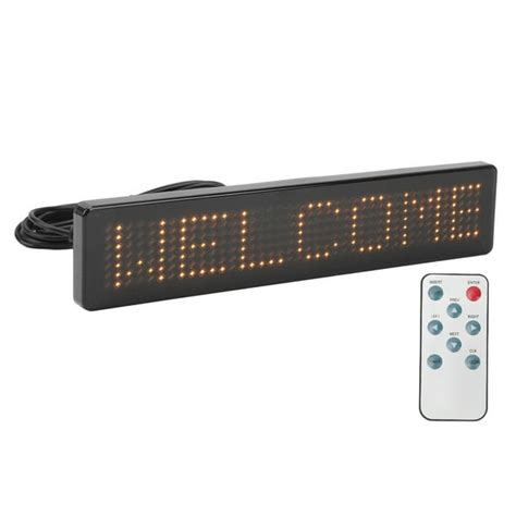 Scrolling Advertising Signsled Matrix Panel Remote Scrolling Led Sign Flexible Led Matrix Panel
