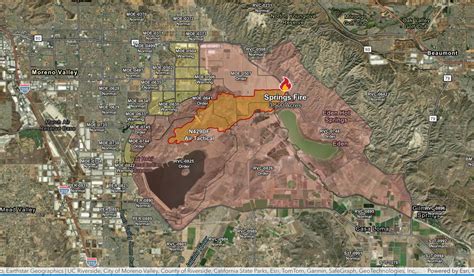 Residents Ordered To Evacuate As 4176 Acre Brush Fire Rages In