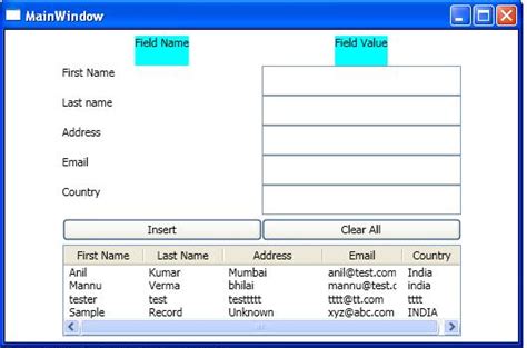 Net Helper Wpf Database Connectivity A Sample Application