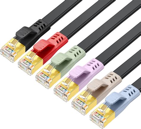 Ethernet Cable 15m Cat 8 Long Internet Network Lan Cable High Speed Gigabit 40gbps 2000mhz S