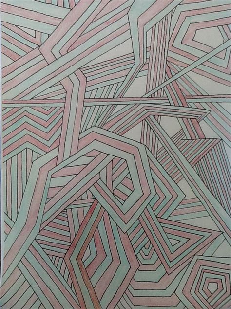 Sketchbook Assignment Directional Lines Line Art Lesson Sketchbook