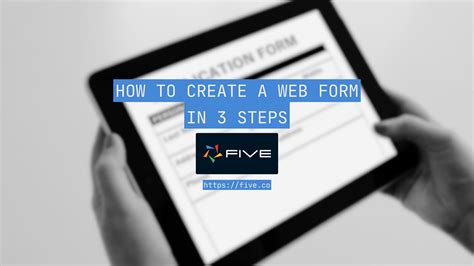 How To Create A Web Form In 3 Steps By Dom Fiveco Jun 2024 Medium