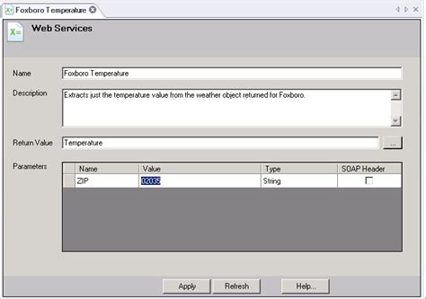 Create A New Web Method Instance