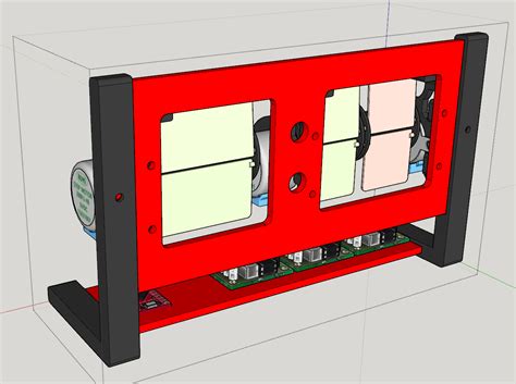 Currently Printing And Assembling A Full Clock Based On My Split Flap