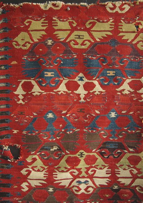 This Anatolian Kelim Fragment Is Of Obvious Aesthetic Value And The Visible Condition Problems