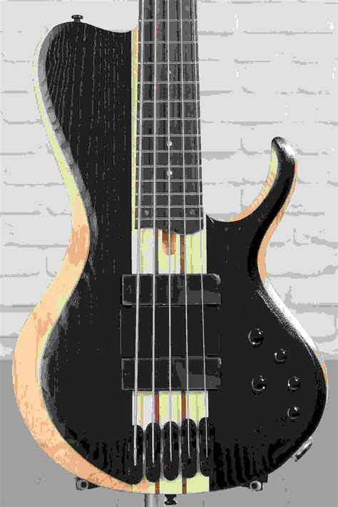 Ibanez Bass Workshop Btb865sc 5 String Bass Guitar Weathered Black