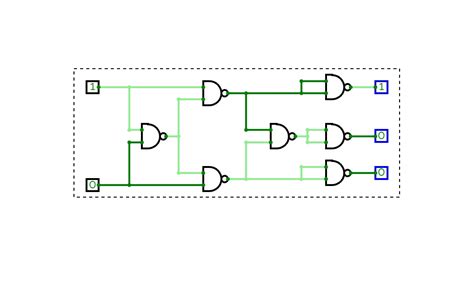 Circuitverse 1 Bit Comparator Circuit Using Nand Gate