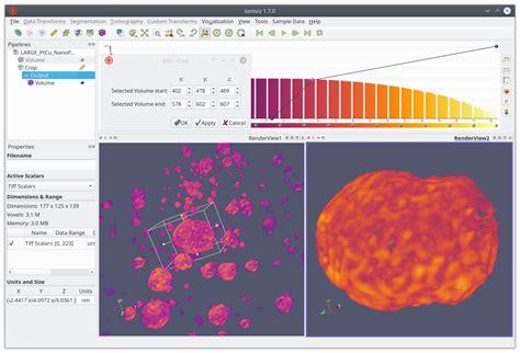 Visualization Tomviz Documentation
