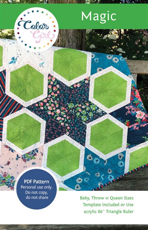 Magic Quilt Pattern Color Girl Quilts