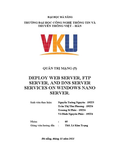 Tailieuxanh Nhom 5 Quan Tri Mang 0976 Pdf