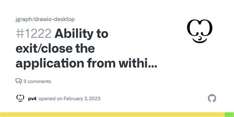 Ability To Exitclose The Application From Within The Application