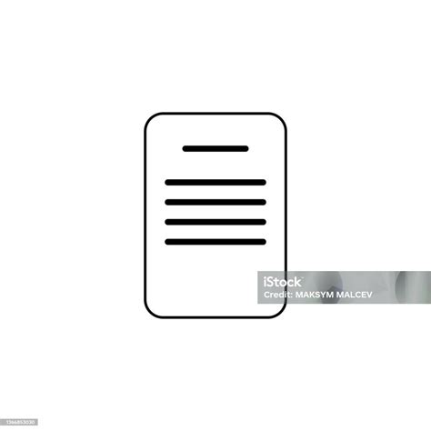 문서 서류 한 장 계약 계약 또는 대출에 서명합니다 추상 텍스트가 있는 문서입니다 흰색 배경에 격리 된 현대 벡터 그림입니다 Eps 10 0명에 대한 스톡 벡터 아트 및