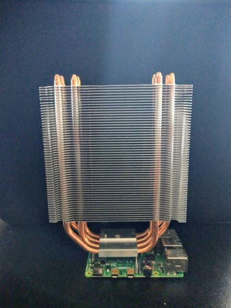 Oversized Raspberry Pi 4 Heatsink Extreme Edition Desktop Cpu Cooler