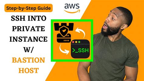 How To Ssh Into Private Instances Using A Bastion Host Aws Youtube