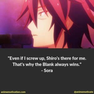 The BEST List Of No Game No Life Quotes That Are Thought Provoking