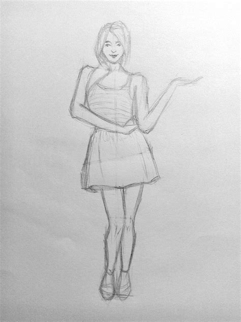 Как нарисовать девушку поэтапно карандашом учимся рисовать легко и просто необычные решения