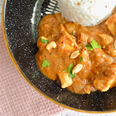 Chicken Satay Curry Fiona Cooks