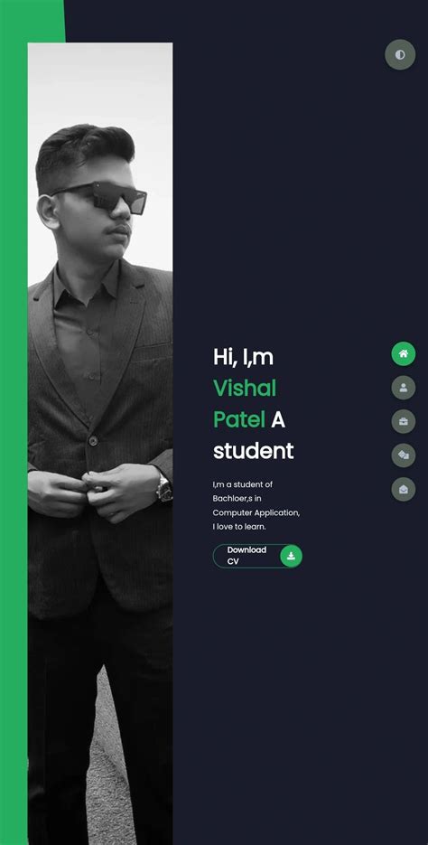 webdevelopment html css javascript portfolio frontenddevelopment… vishal patel