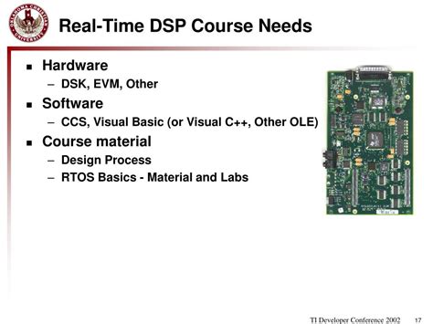 ppt real time dsp system design course and dsp bios ii powerpoint
