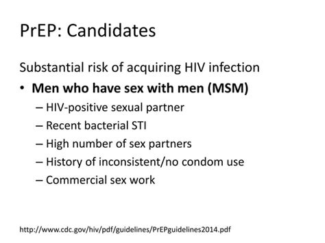 Prep Pre Exposure Prophylaxis Pptx