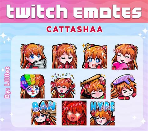 Lily Heis Liliiet On Twitter Asuka Twitch Emotes For R7uoq0kb3w Custom Emote