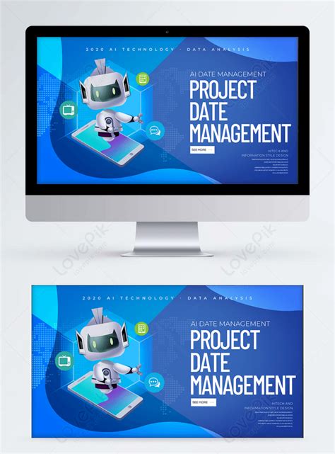 패션 컬러 인공 지능 로봇 기술 방문 페이지 Ui 이미지 사진 465523583 무료 다운로드
