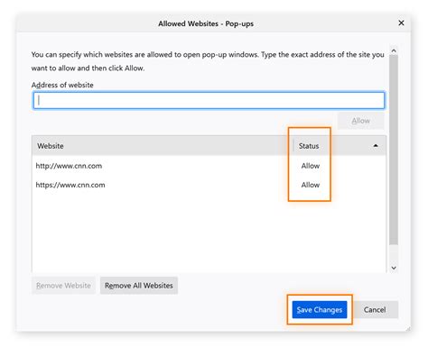 How To Allow And Block Pop Ups On Firefox