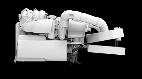 13b Turbo Rotary Engine 3d Model By Impulse99