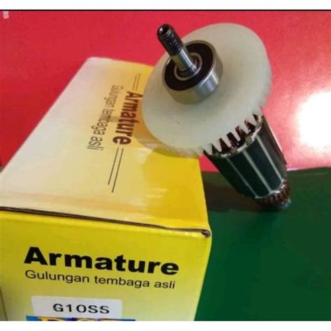 Mesin G10ss Type Armature For 4 Inch Hitachi Grinding Machine Shopee