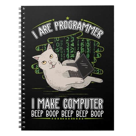 Programmer Humor Computer Science Notebook Zazzle Programmer Humor