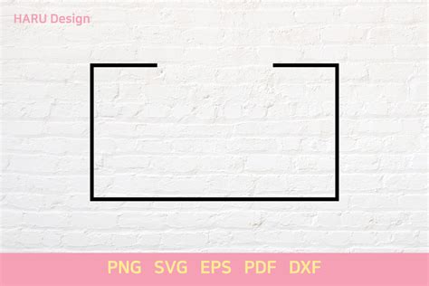 Rectangle Split Graphic By Harudesign · Creative Fabrica