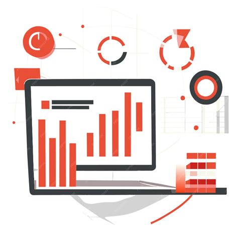 Mathematical Function Graph Vector Illustration Flat 2 Premium Ai