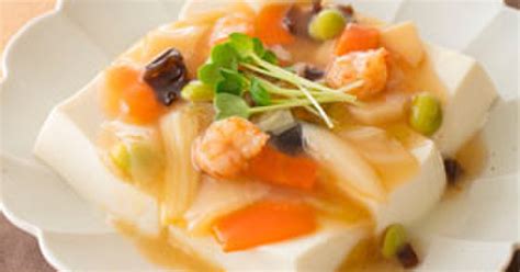 あんかけ豆腐 By おいしいコープ 【クックパッド】 簡単おいしいみんなのレシピが320万品
