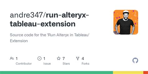 GitHub Andre Run Alteryx Tableau Extension Source Code For The Run Alteryx In Tableau