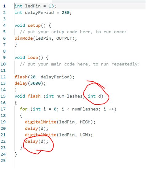 What Is Parameter Int D Programming Arduino Forum