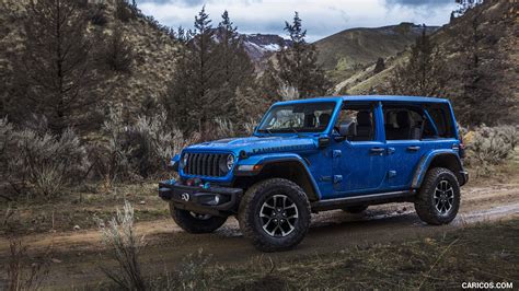 2024 Jeep Wrangler Rubicon X 4xe Front Three Quarter