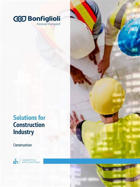 Solutions For The Construction Industry An Overview Of Bonfigliolis